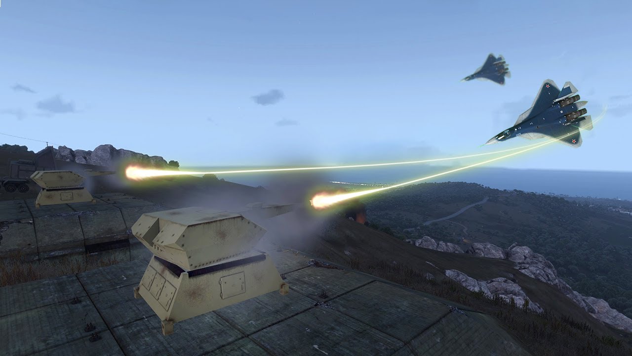 Anti-Air Mantis C-RAM Destroyed 4 Russian Fighter Jet - Shot Down In ...