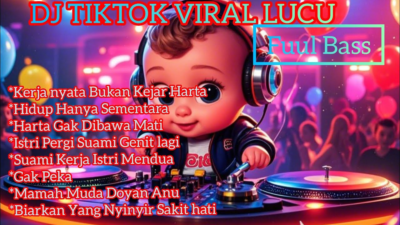 DJ TIKTOK VIRAL LUCU // GAK PEKA #dj #djremix - YouTube