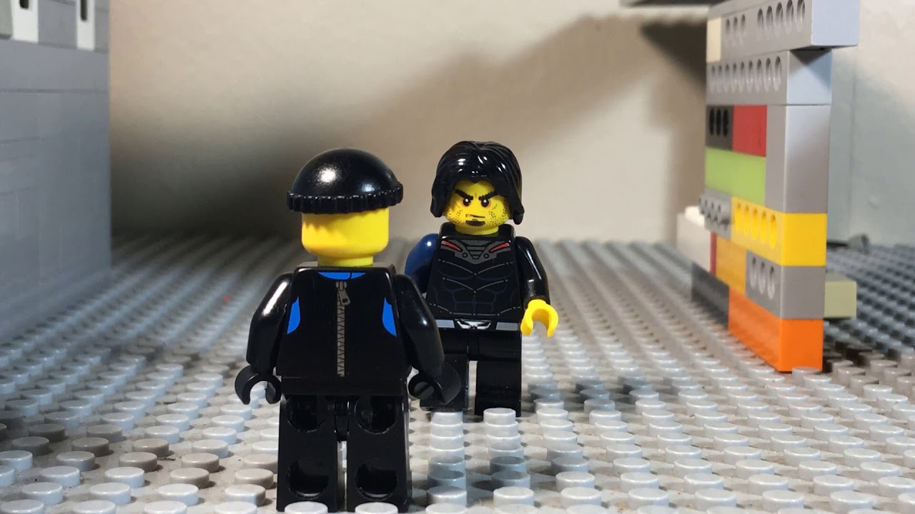 Lego fight scene test - YouTube