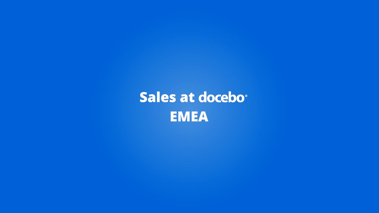 Learn about our EMEA Sales Team - YouTube