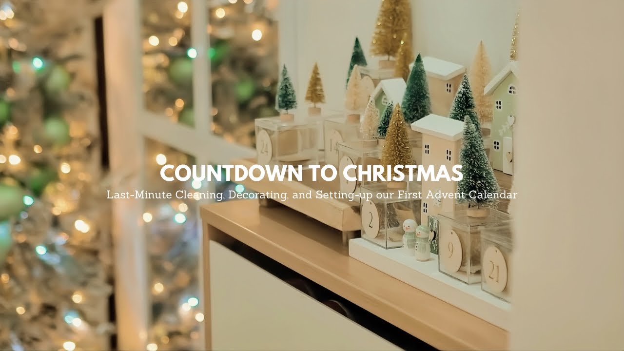 Countdown to Christmas: Last-Minute Cleaning, Decorating, and Setting ...