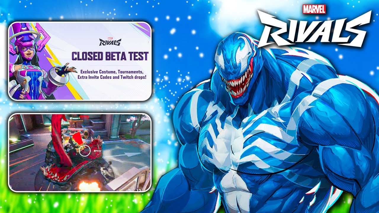 VENOM ARRIVE pour la CLOSED BETA de Marvel Rivals ! (Gameplay ...