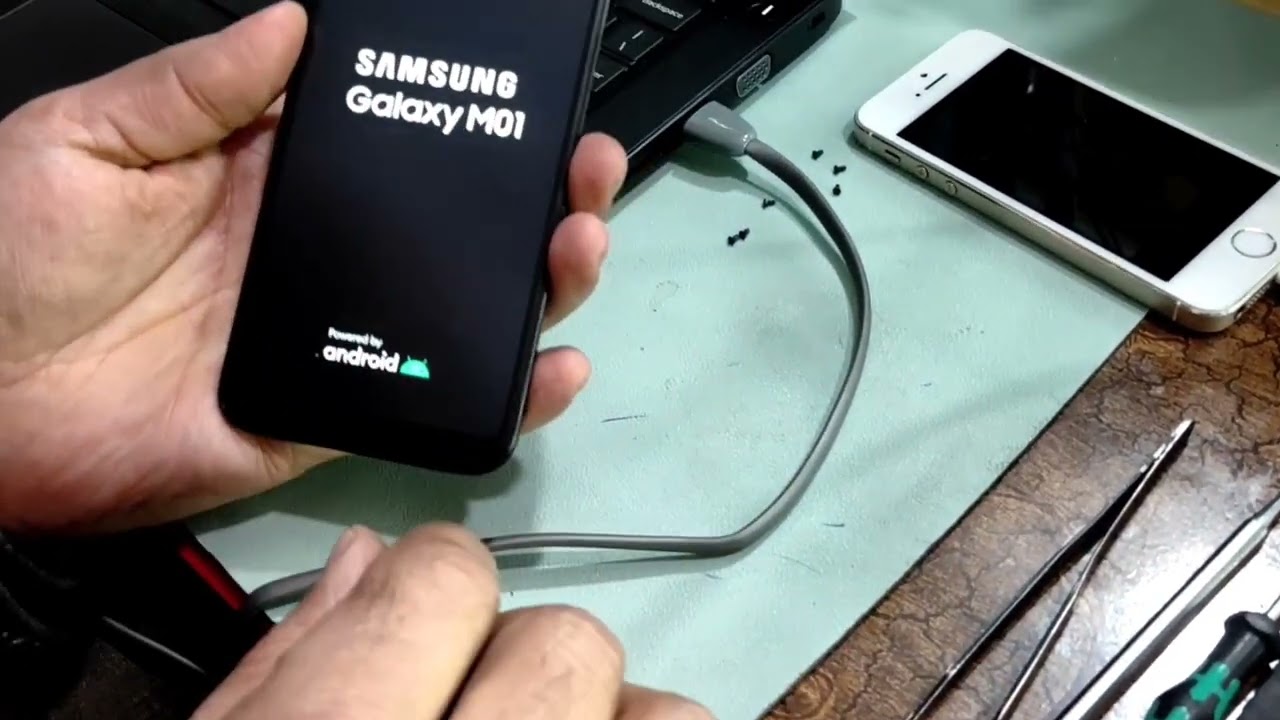 Samsung M01 SM-M015G FRP Bypass Android 11 R U4 UMT Pro QcFire Tool ...