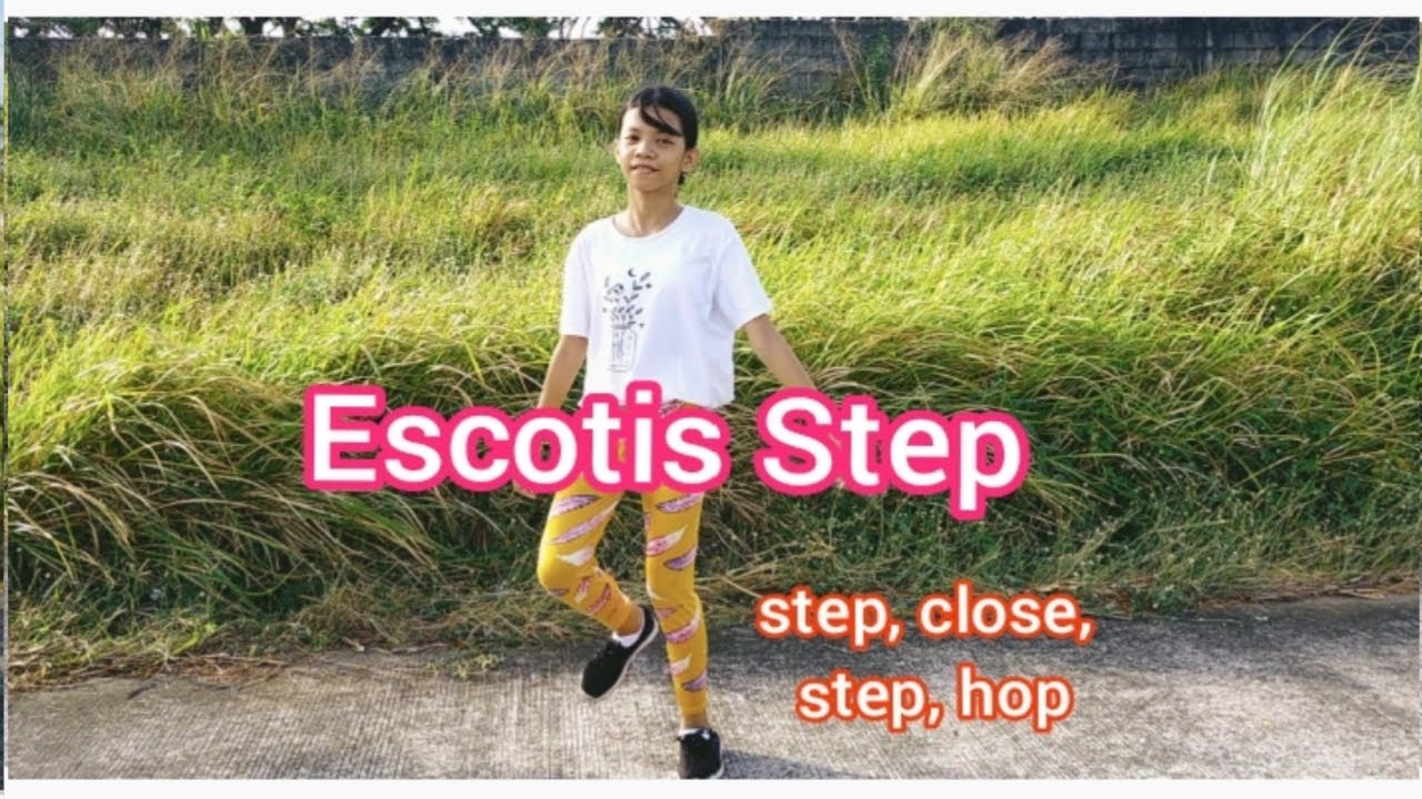 ESCOTIS STEP/BASIC DANCE STEP/FOLK DANCE STEP - YouTube
