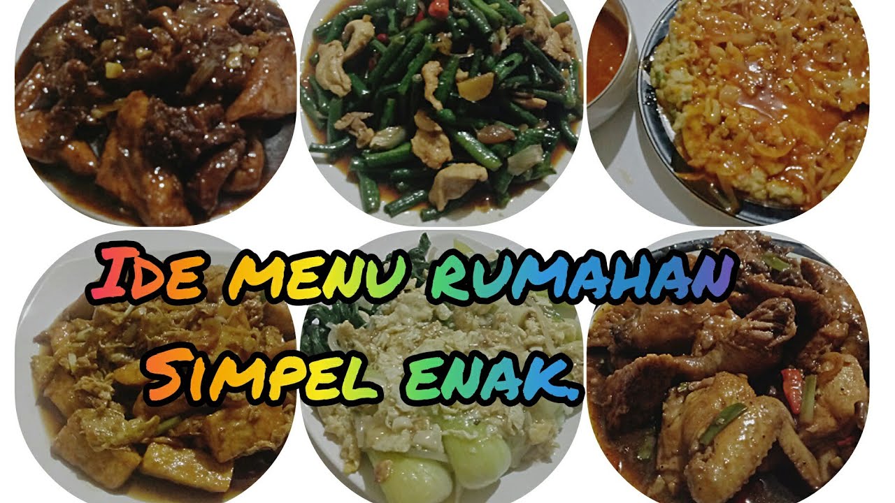 Ide menu rumahan sehari hari.// simpel dan enak. - YouTube