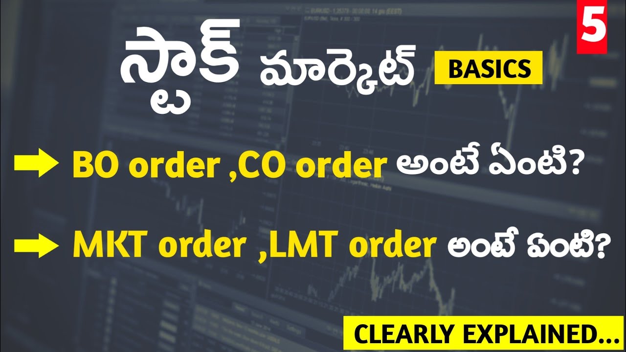 CO order BO order explained | different order types#coorder # ...