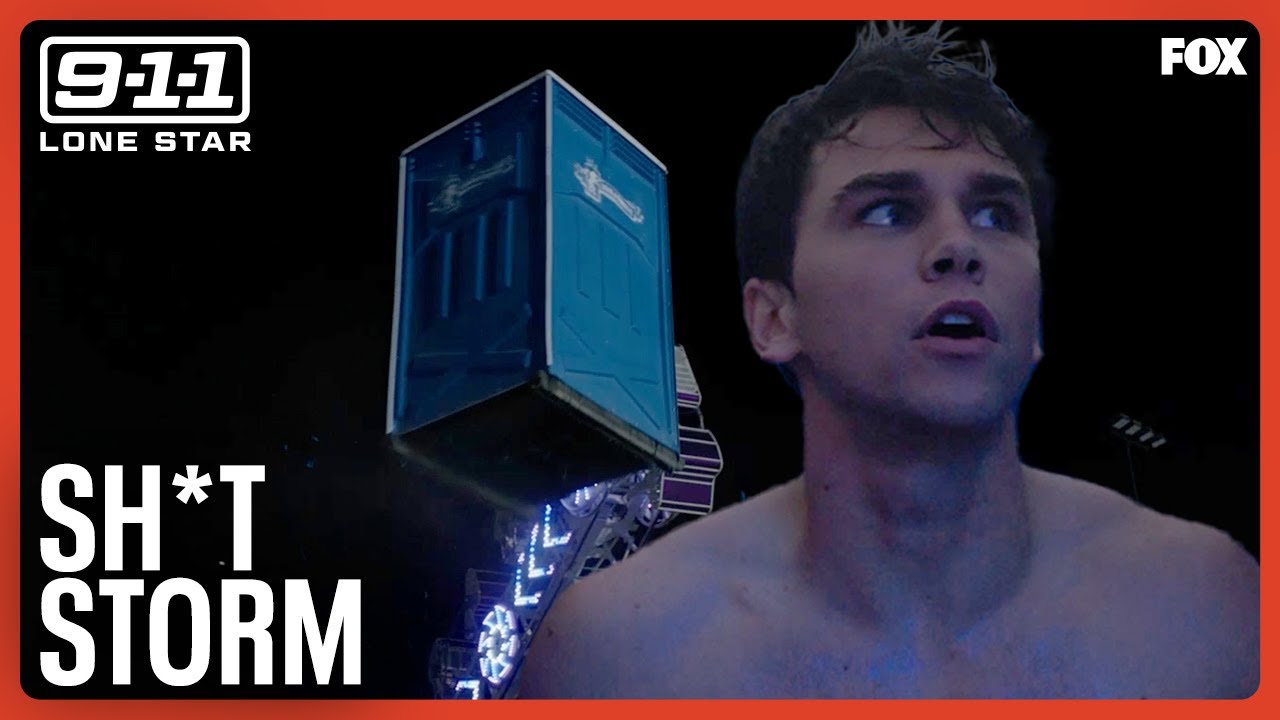 Sneak Peek: Crazy Storm Sends Man in a Porta Potty Flying in the Air ...
