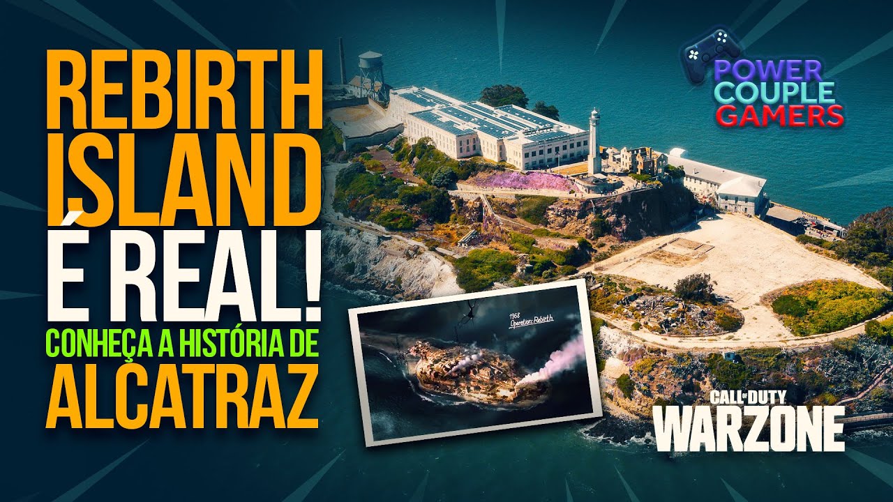 REBIRTH ISLAND NA VIDA REAL! A verdadeira História sobre Alcatraz ...