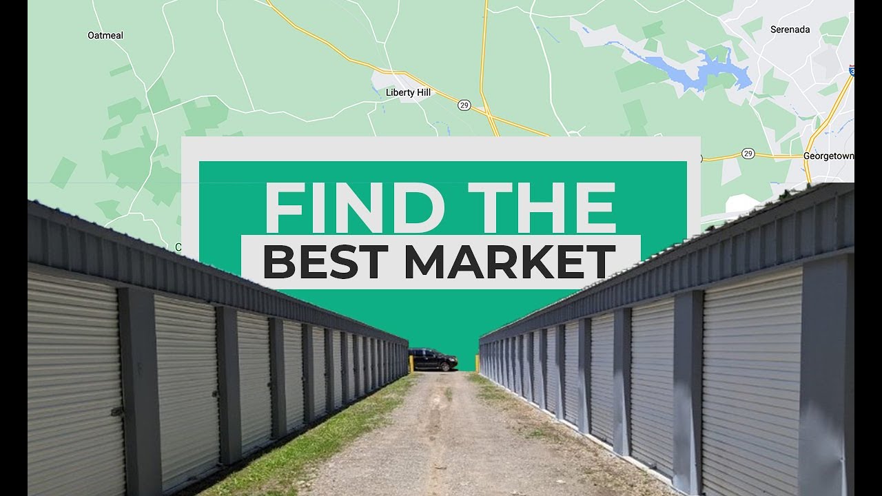 How to Find the Best Self Storage Market in Liberty Hill - YouTube