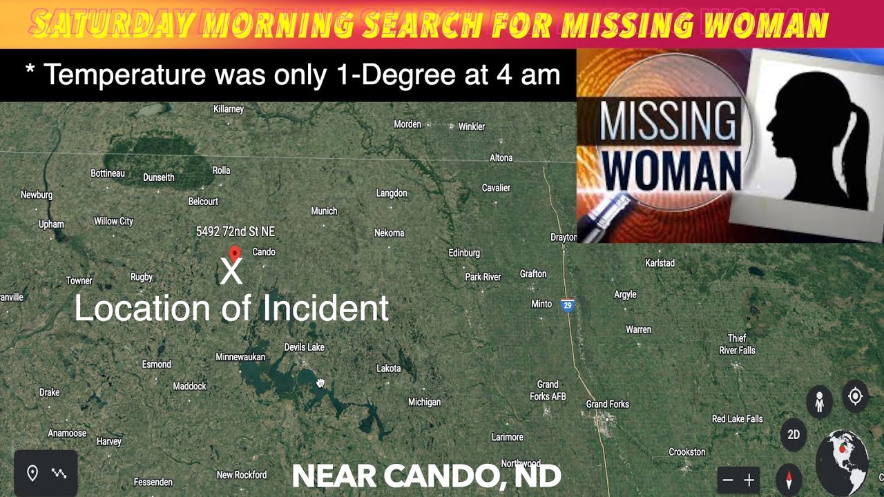Early Saturday Morning Search For Missing Woman Near Cando, North ...
