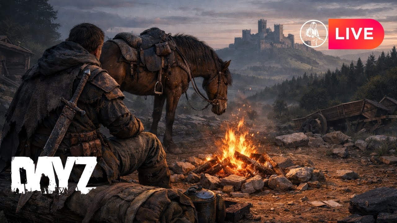 Playing DayZ on a Medieval PvE Server | 1440p Livestream - YouTube