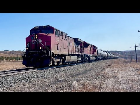 CP 8132 West - CPKC 201 (Mixed) - CP Laggan Sub - Bearspaw, Calgary, Alberta - YouTube