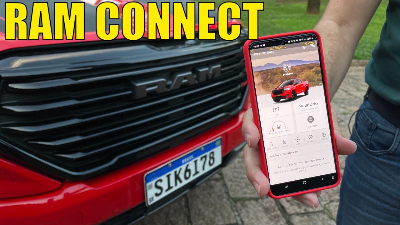 RAM Connect - Todos os detalhes do sistema de conectividade - YouTube