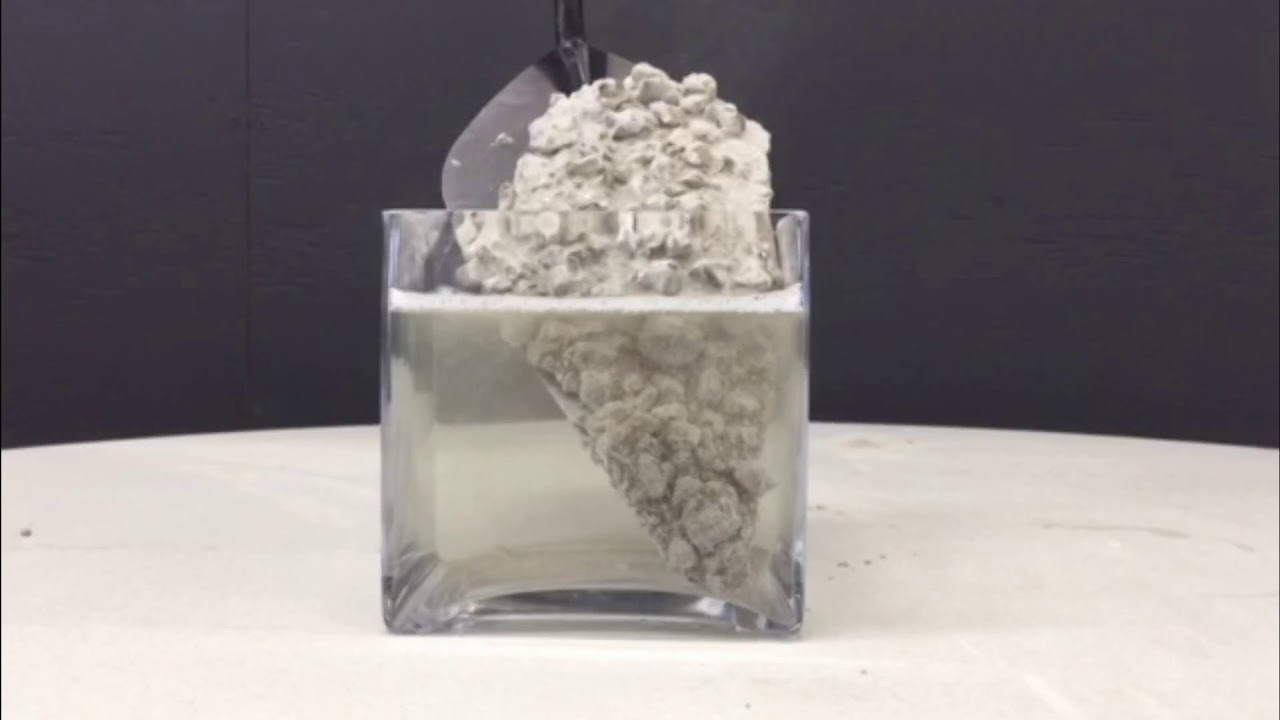 concrete dissolver - YouTube