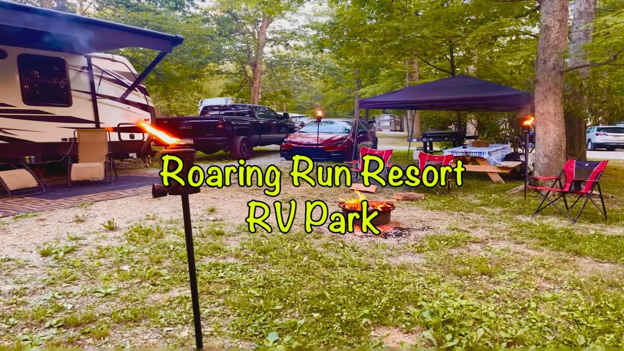 Roaring Run Resort RV Campground In The Laurel Highlands - YouTube