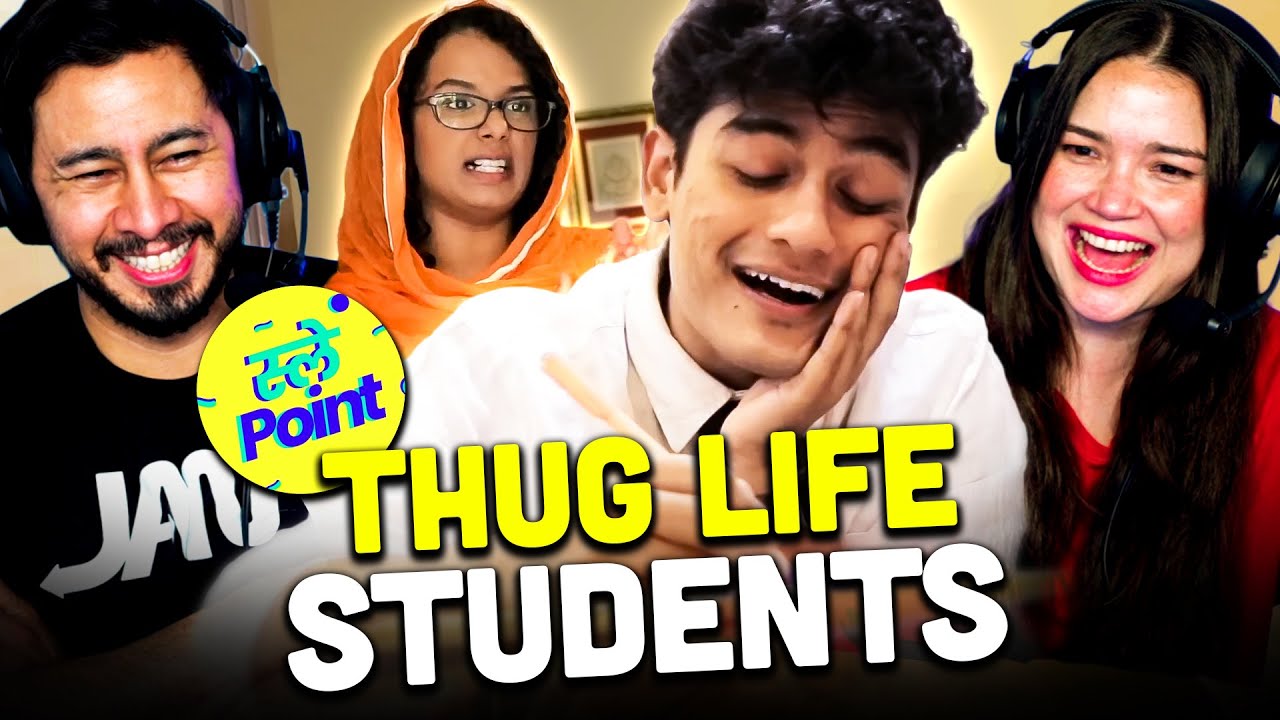 SLAYY POINT | Thug Life Students Of Indian Schools REACTION! - YouTube