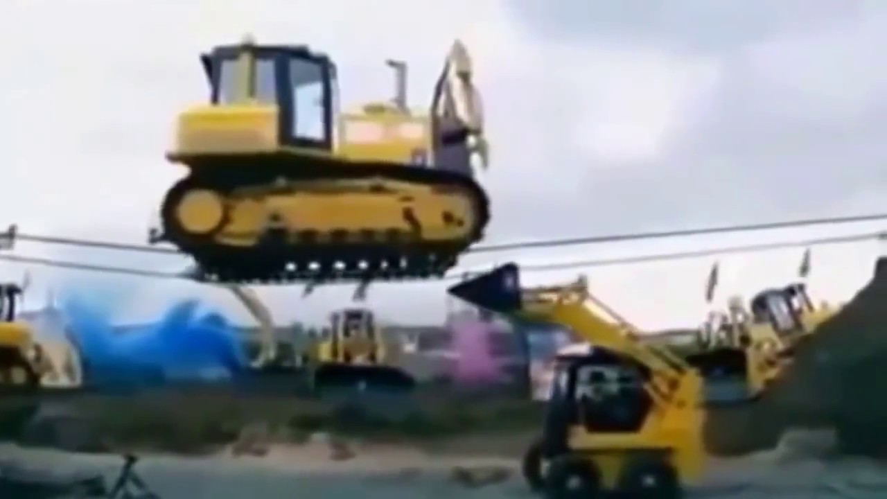 Best Crazy Excavators Test Skills operator funny crazy skills operator ...