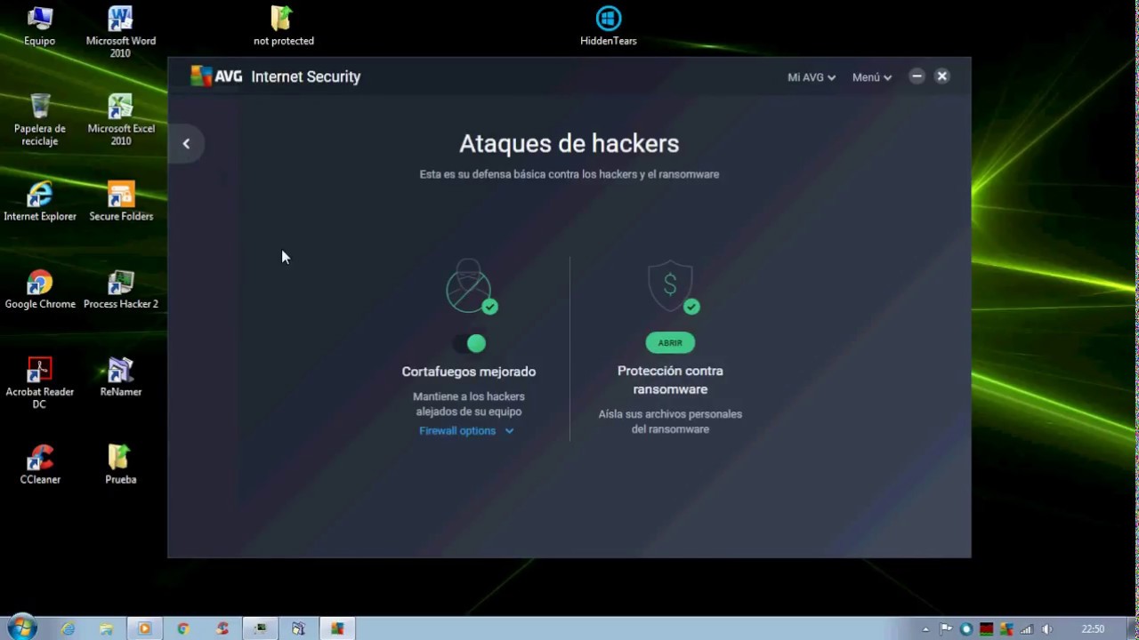 AVG Internet Security 2018 vs Ransomware - YouTube