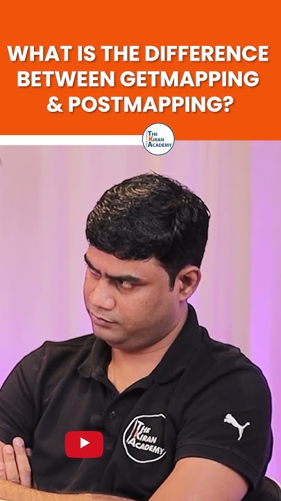 What is the Difference between GETMAPPING & POSTMAPPING? | #thekiranacademy #shorts #kiransir ...