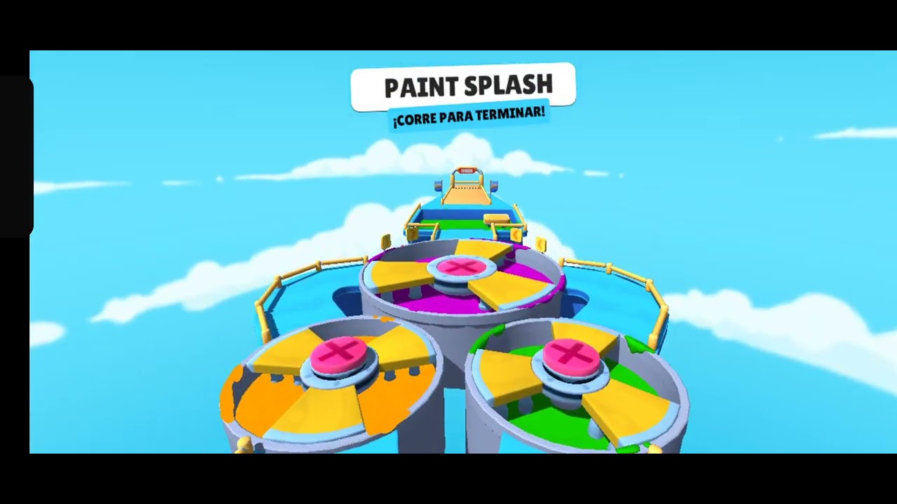 Perfect run en paint splash con la pelota - YouTube