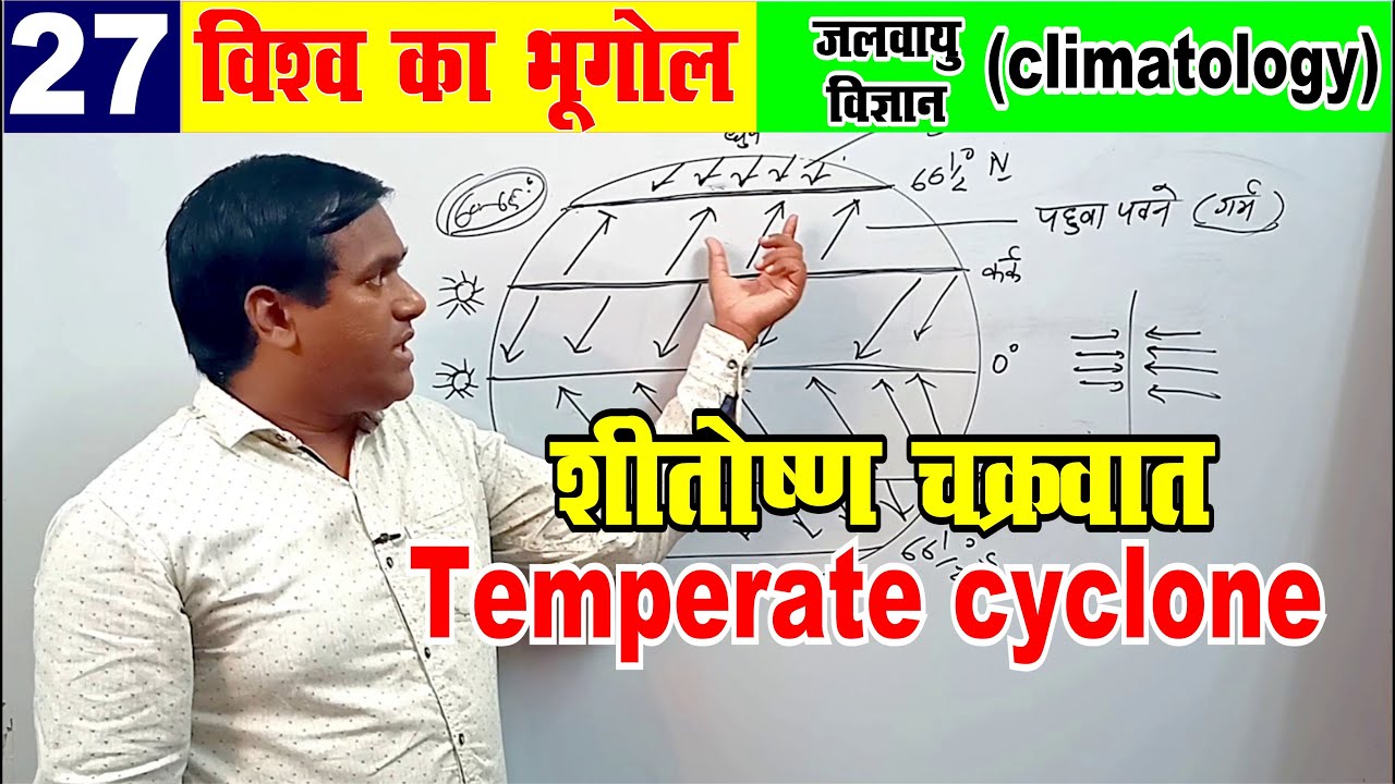 geography for upsc || temperate cyclone || climatology #upsc - YouTube