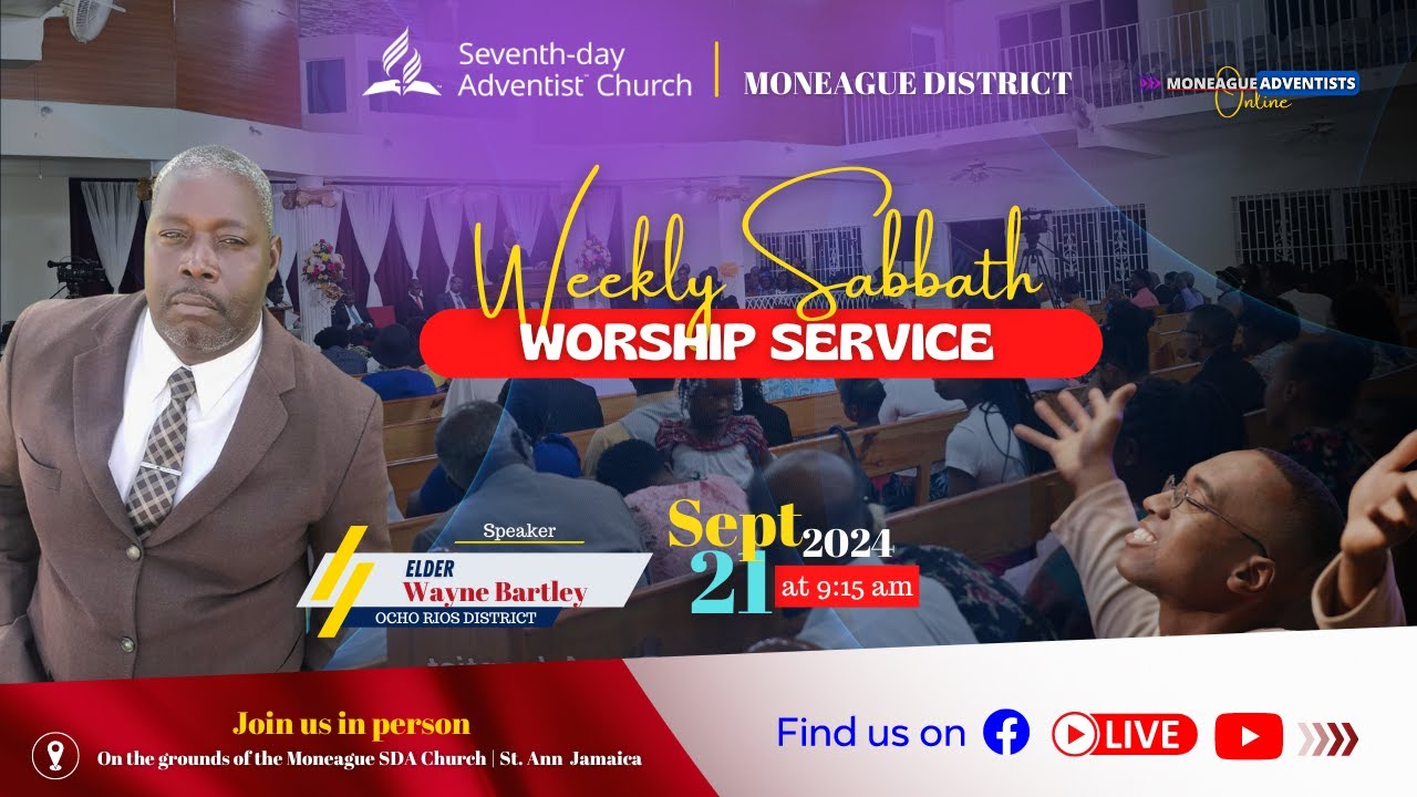 Elder Wayne Bartley | Weekly Sabbath Services | September 21, 2024 ...