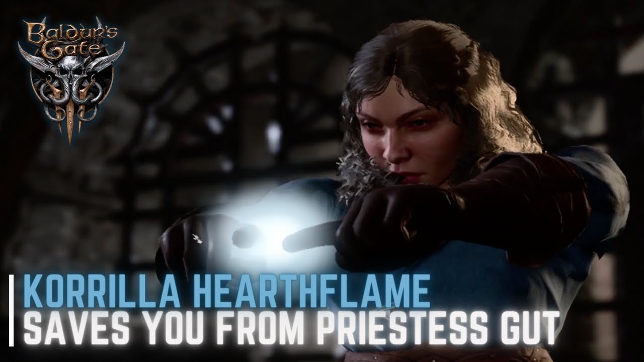 Korrilla Hearthflame Saves You From Priestess Gut - Scene from Baldur's ...