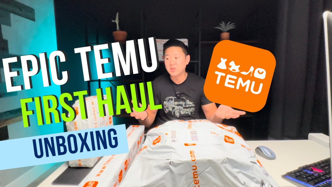 MY FIRST MEGA OUTDOOR TEMU HAUL! Is it HYPE?! - YouTube