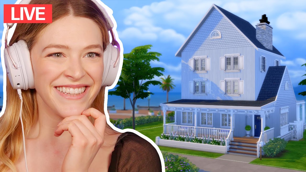 building a BLUE house for my growing family | Not So Berry Bonus - YouTube