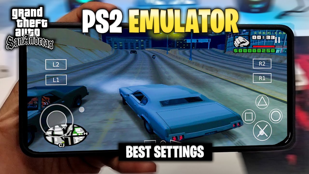 🔥 GTA San Andreas PS2 on Android | AetherSX2 Best Settings - YouTube