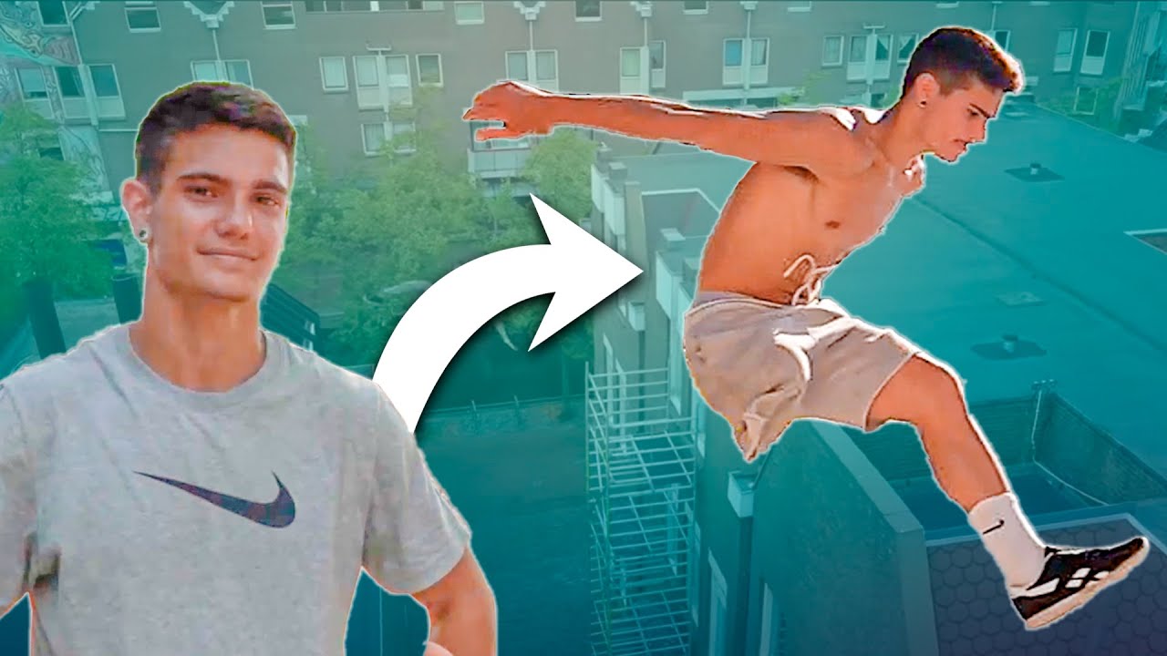 PROFESIONAL EN PARKOUR CON SÓLO UNA PIERNA | RUBÉN ROLDÁN - YouTube