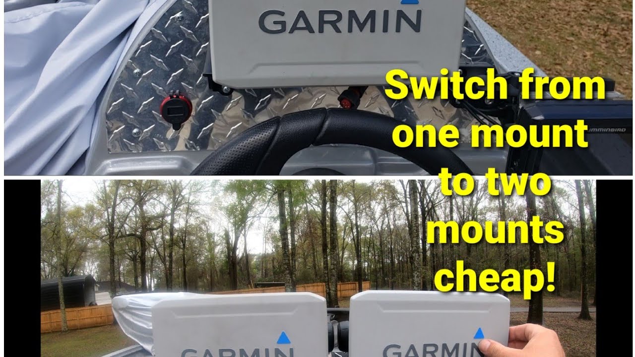 Mounting dual chartplotters from a single mount. Electronics Hack ...