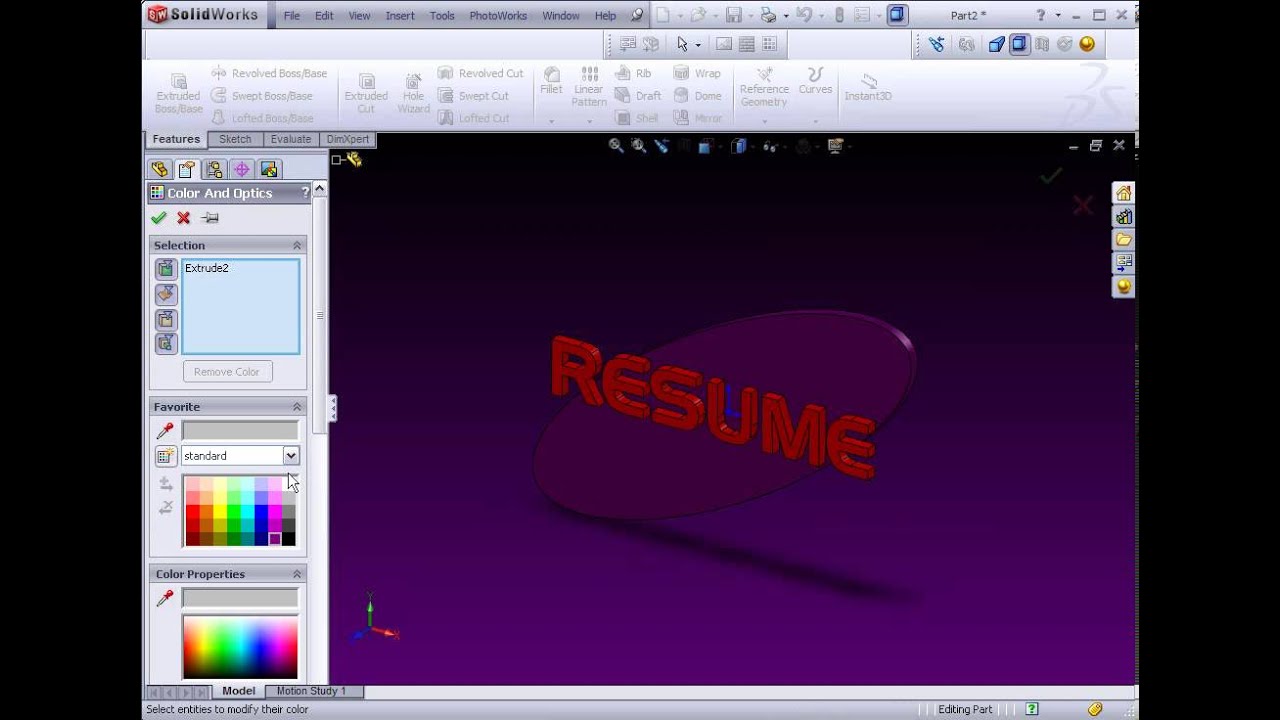 Portfolio Development using SolidWorks & MS FrontPage.wmv - YouTube