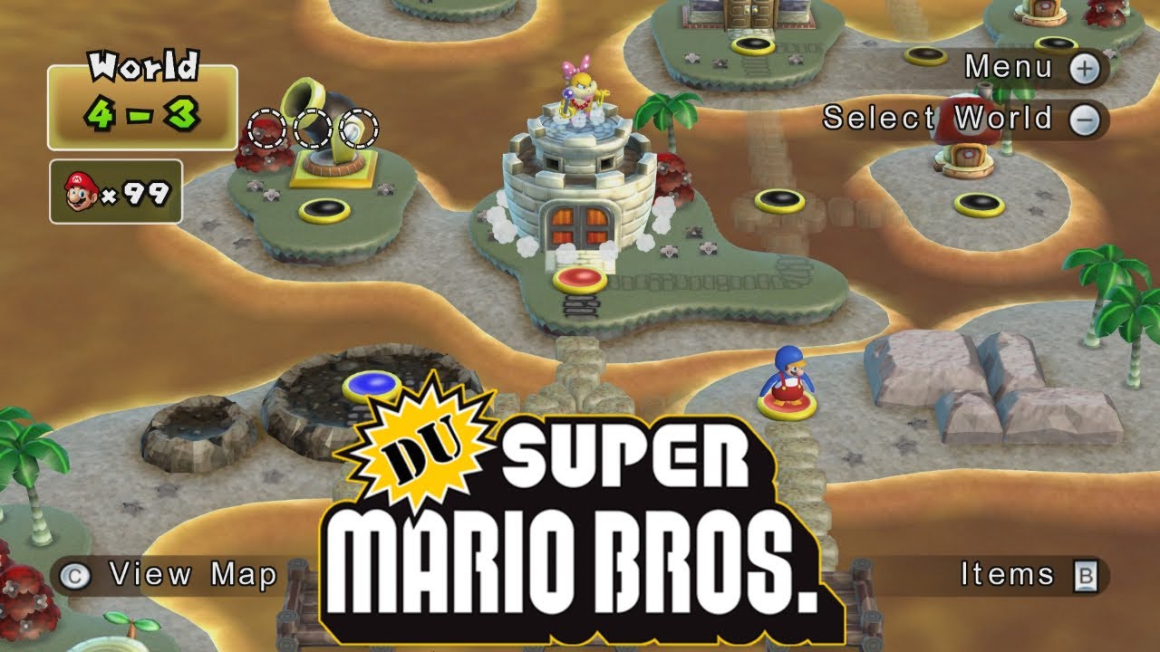 DU Super Mario Bros #11 Walkthrough 100% - YouTube