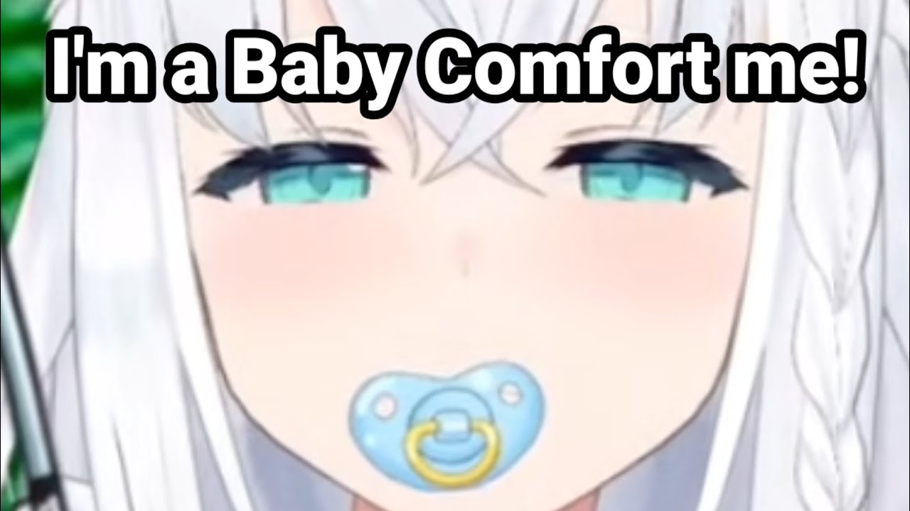 Fubuki acts like a baby and the cuteness begins - YouTube