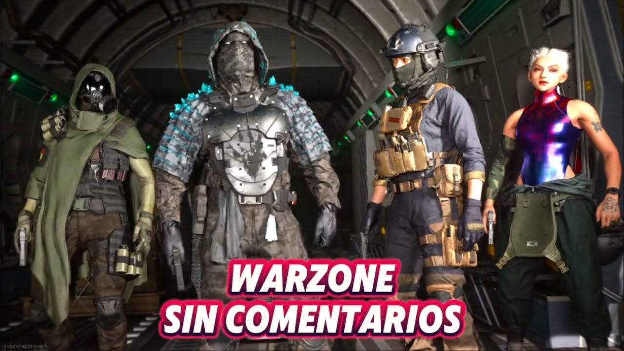 Call Of Duty Warzone 3 SQUAD | Gameplay Sin Comentarios - No Commentary ...