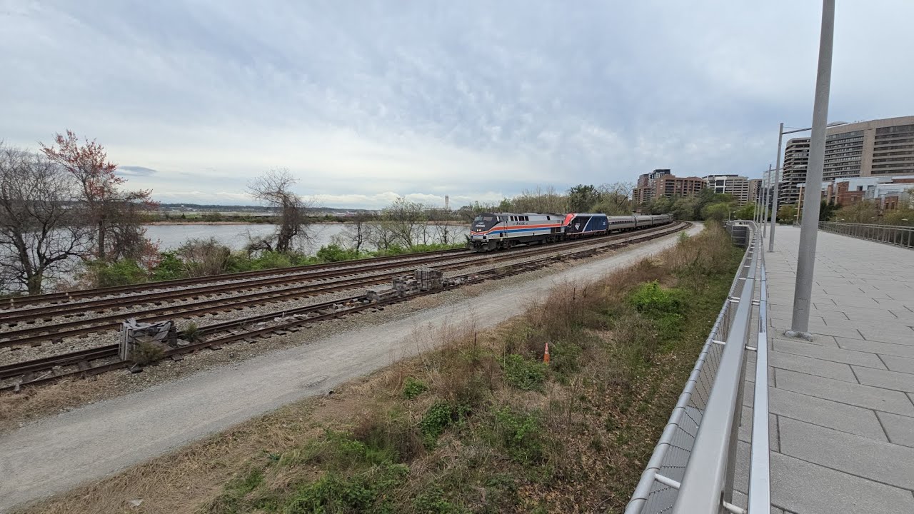 Phase II P42DC 130 and ALC-42 326 on Amtrak Crescent Train 20 - YouTube