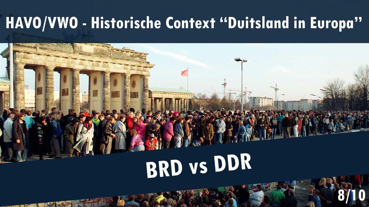 08 Duitsland in Europa - In de tijd van de Berlijnse Muur en daarna ...