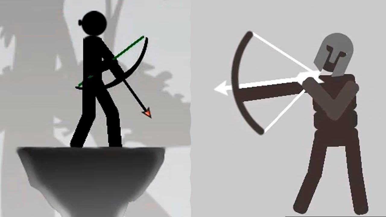 Stickman Archers Bloody Fighting vs stickman bowmasters - YouTube