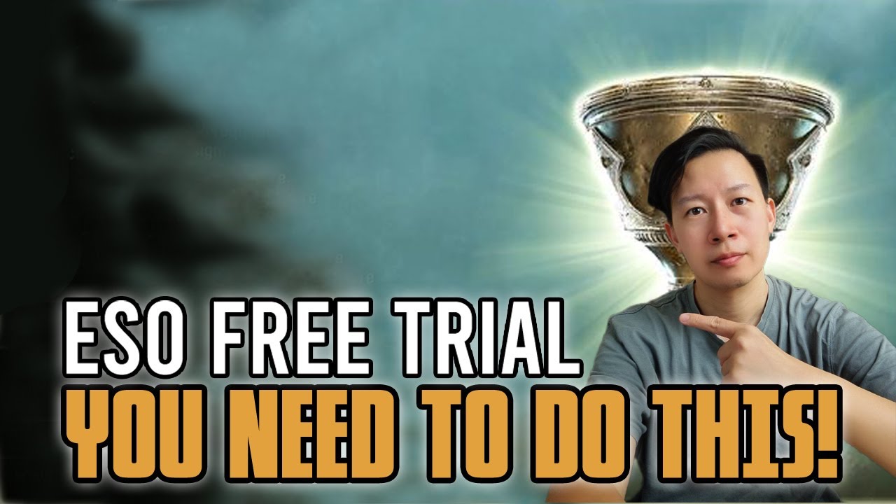 ESO Free Trial!! What You need to Do!! Elder Scrolls Online/ESO/ 2024 ...