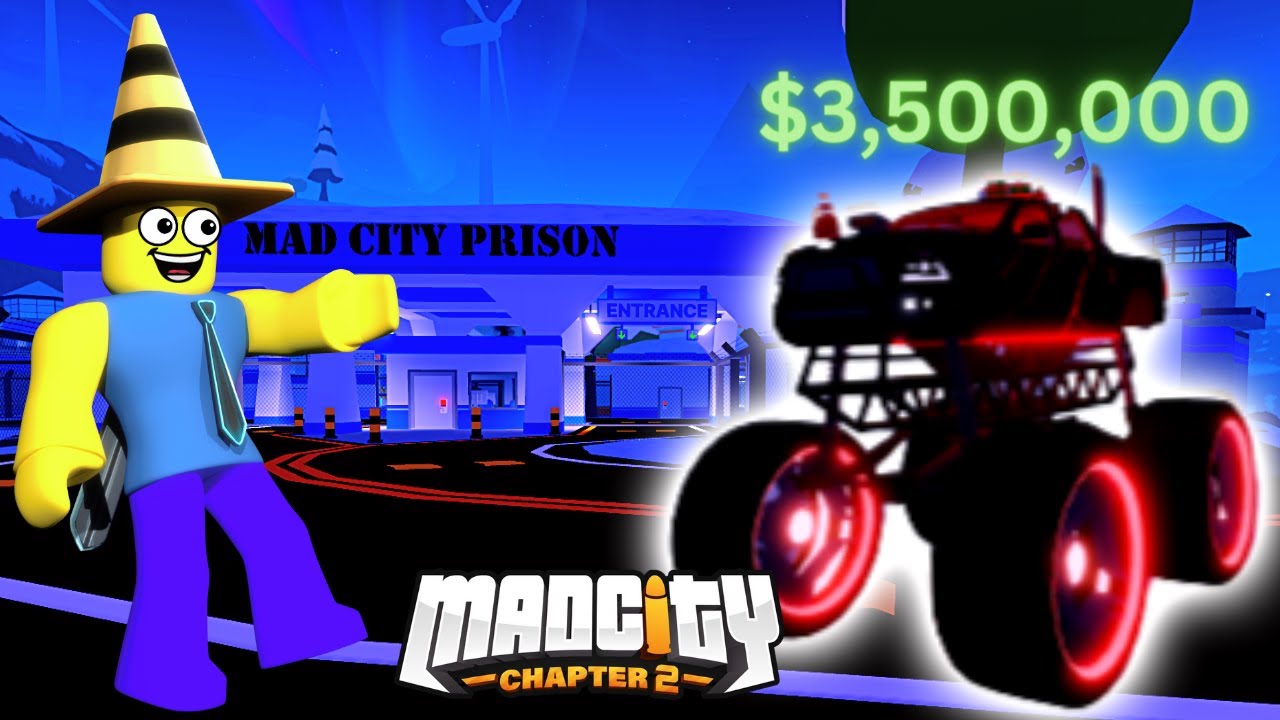 ⛓️ NEW MAD CITY REDESIGNED PRISON UPDATE!! ⛓️(A brief look) - YouTube