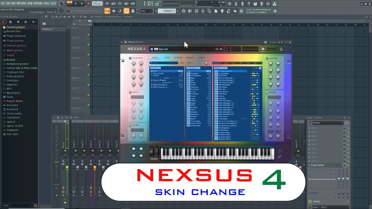 Nexus 4 Skin Change | reFX Nexus 4 New Skin Update | Khan Studio - YouTube
