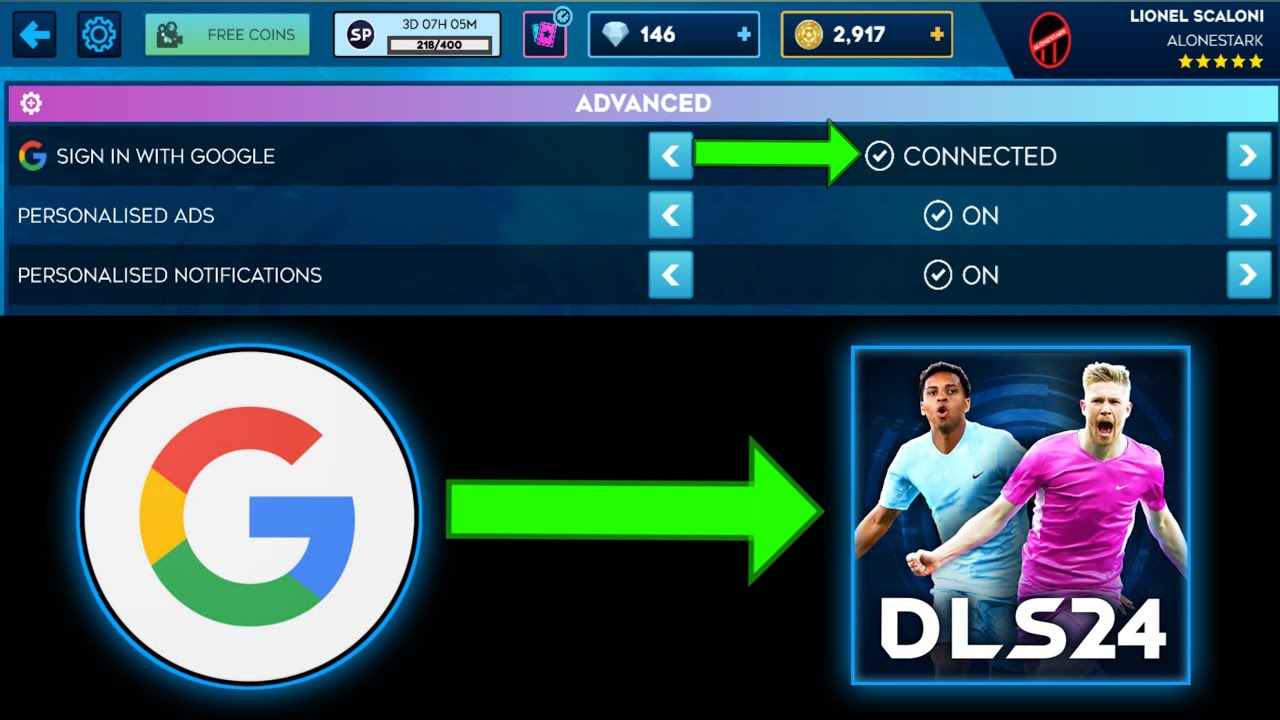 How to Log in Dream League Soccer 2024 | Sign in DLS 24 - YouTube