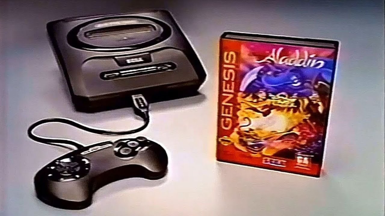 Disney's Aladdin for SEGA Genesis (1993) TV Commercial (Remastered HD ...