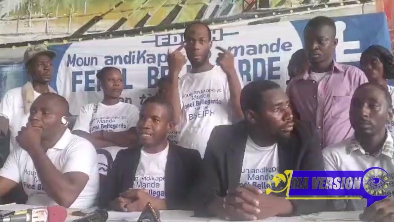 Moun andikape yo oblije rantre nan Politik, yo pral bloke lari a pou fè tande vwa yo. Gary ...