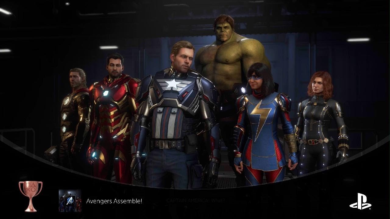 Marvel's Avengers - Avengers Assemble Trophy - YouTube