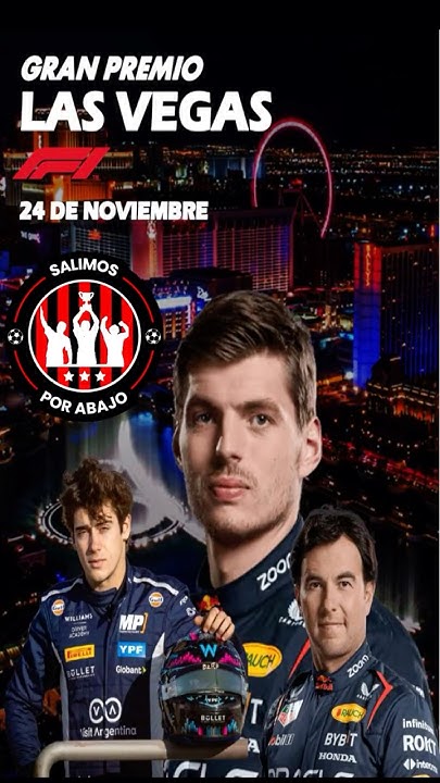 DONDE VER EL GRAN PREMIO DE LAS VEGAS 📺 GP LAS VEGAS - FORMULA 1 EN VIVO - F1 COLAPINTO #f1 ...