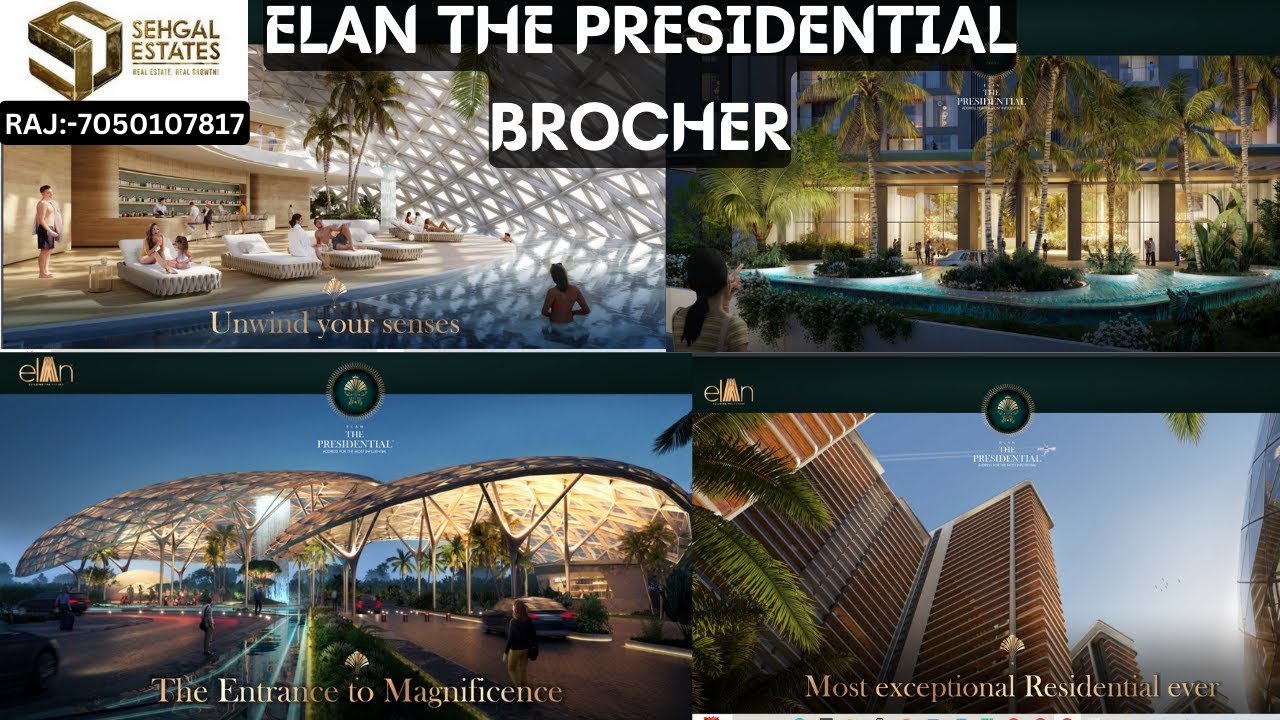 Elan The Presidential Walkthrough| Official brocher released by Elan ...