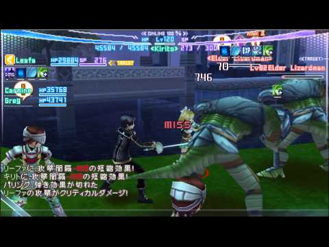 WHL SAO Infinity Moment Opening Third Path Quest and NPC Leveling Help 4th Set 2nd Greg and Friend
