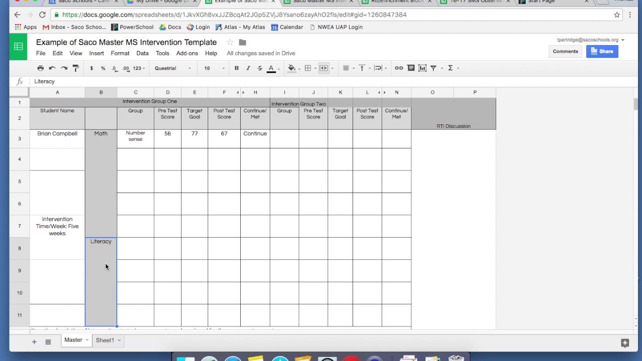 RTI Template - YouTube